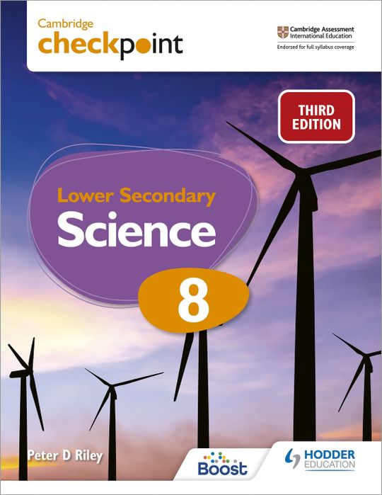 Cambridge Checkpoint Lower Secondary Science Student's Book 8 by Peter ...