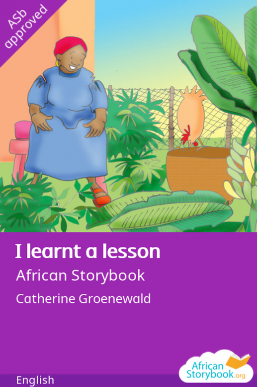 I learnt a lesson by African Storybook | BookFusion