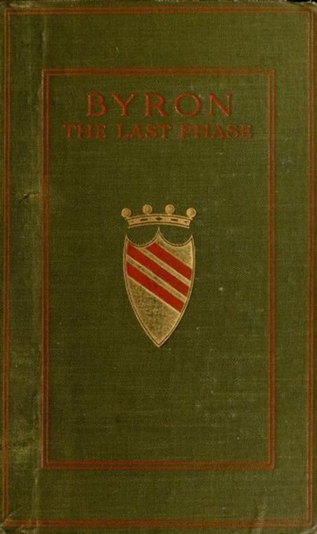 Byron: The Last Phase by Richard Edgcumbe | BookFusion